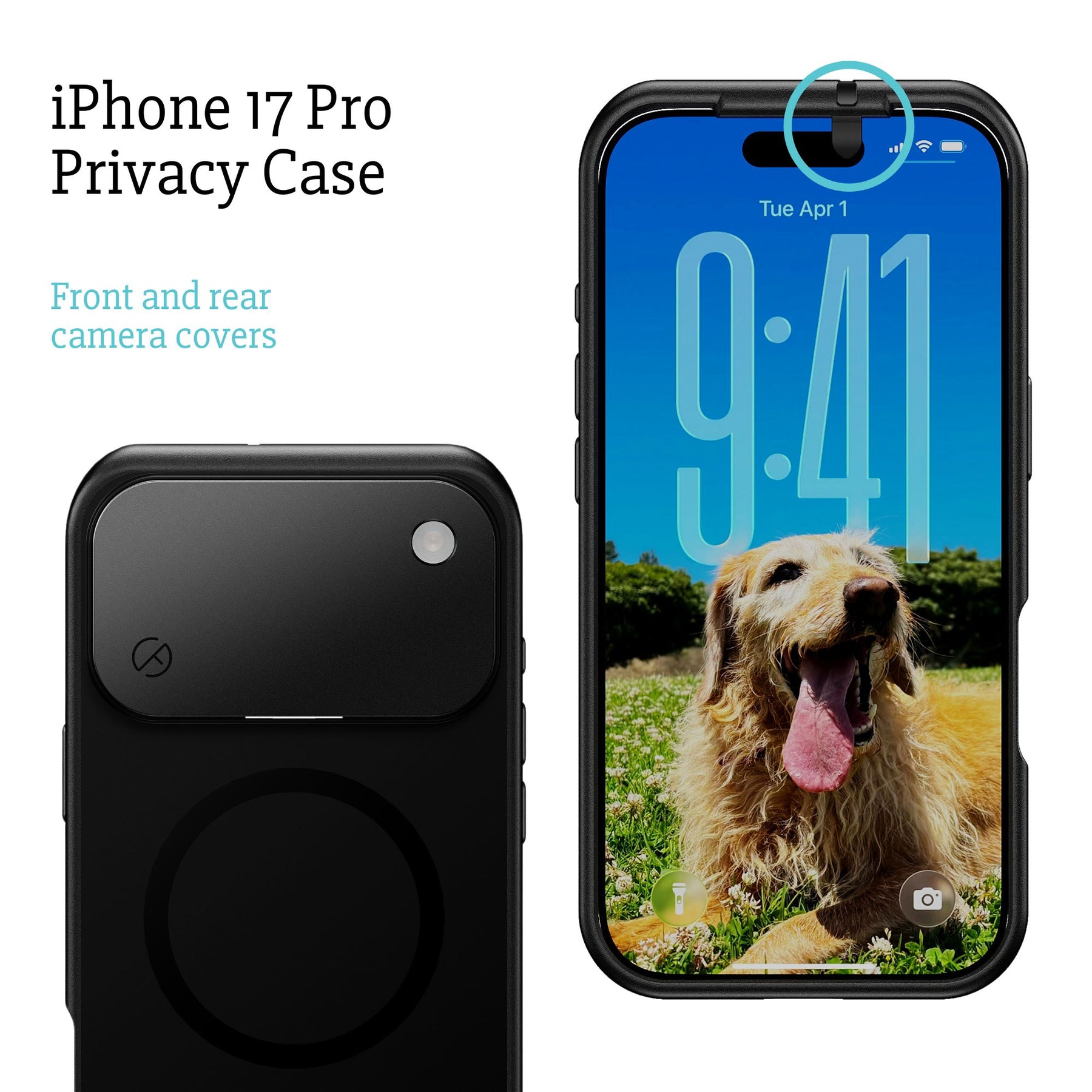 iPhone 17 (Pro Max) Case with Camera Covers - Spy-Fy Privacy Case - Spy-Fy